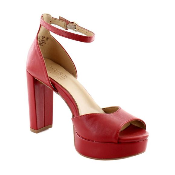 Naturalizer | Shoes | Naturalizer Melina Crimson Red Leather Wide ...